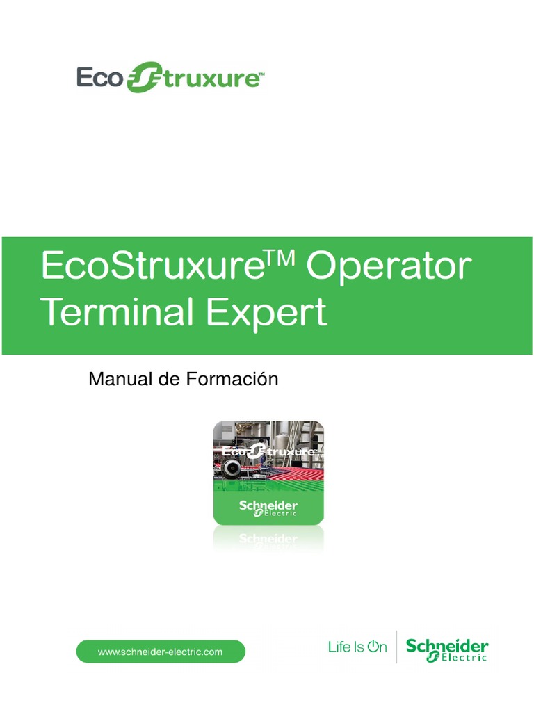 EcoStruxure Operator Terminal Expert | PDF | Matriz (Matemáticas ...