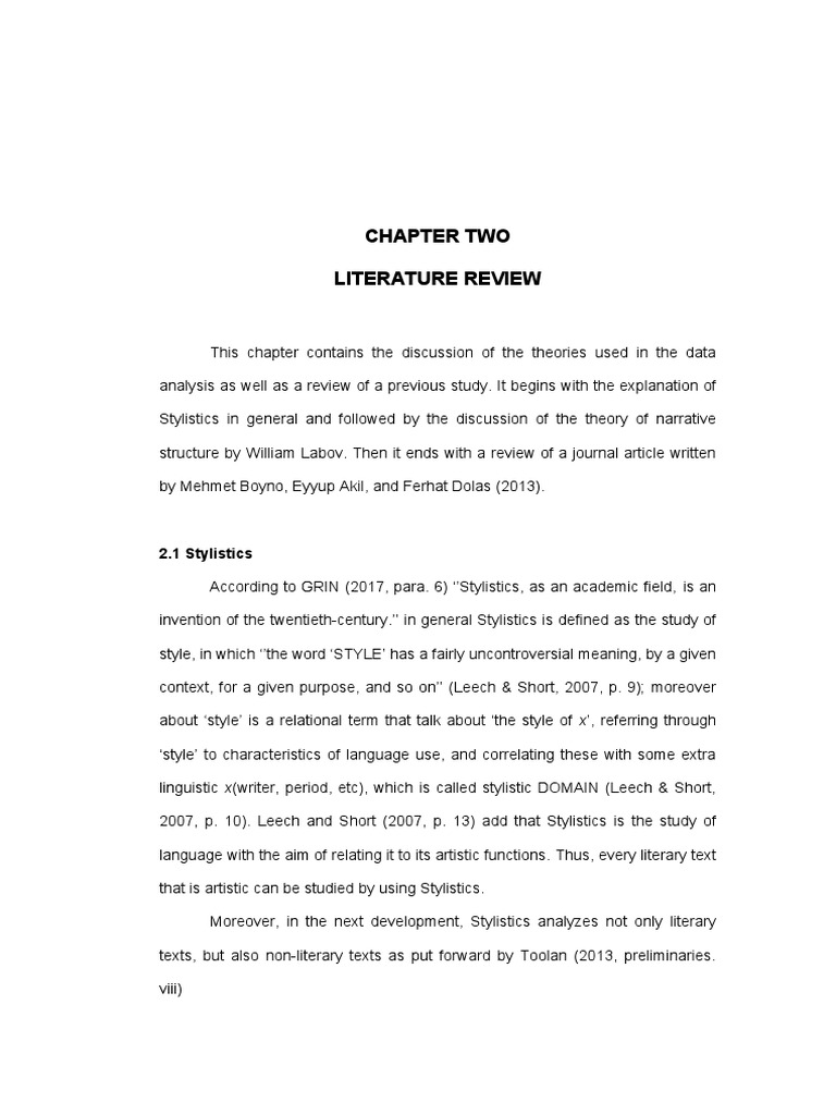 Analyzing Narrative Structures: An Exploration of Theories and Previous ...