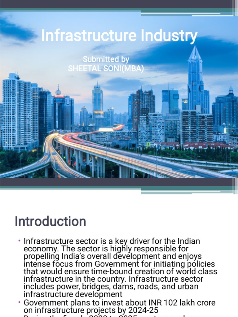 Sheetal Soni - Infrastructure Industry | PDF | Infrastructure ...