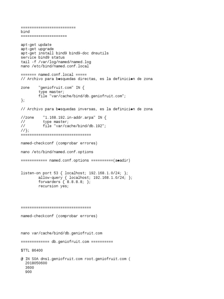BIND9 and Postfix Mail Server Setup | PDF | Cybercrime | Cyberwarfare