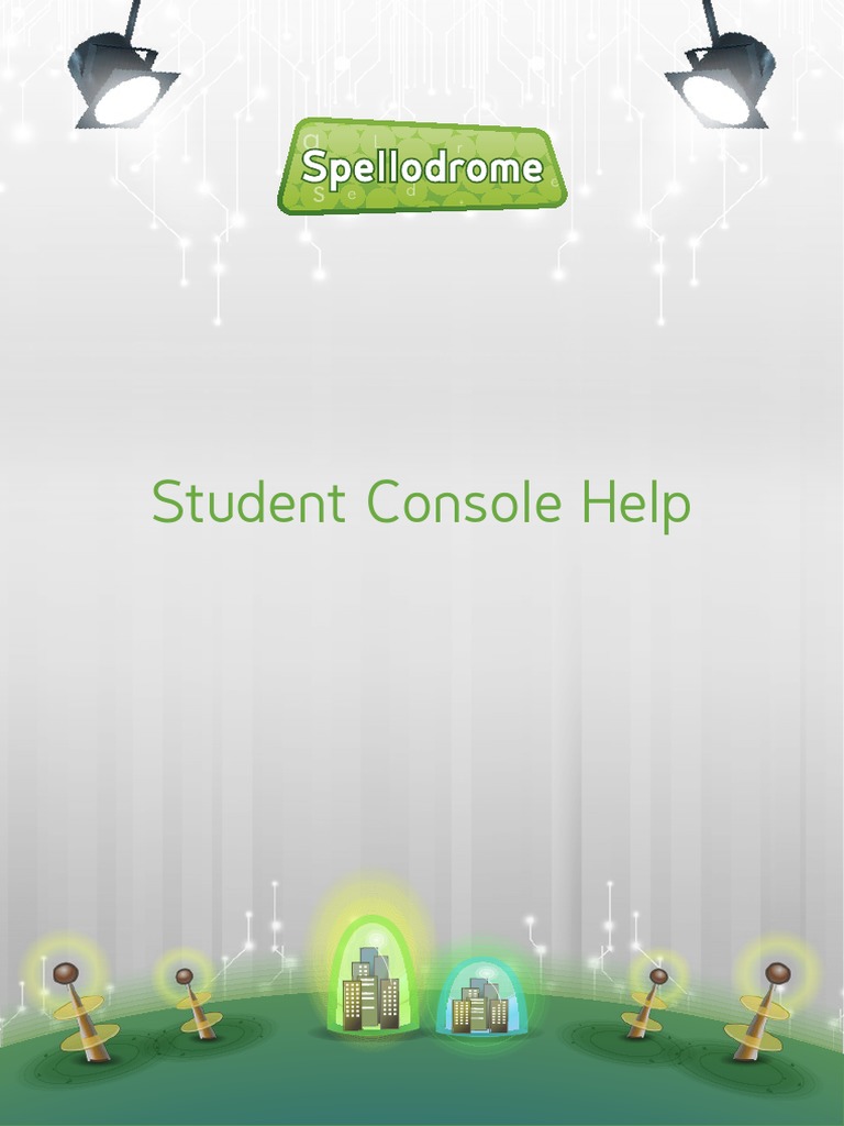 Spellodrome Help | PDF | Crossword | Computing And Information Technology