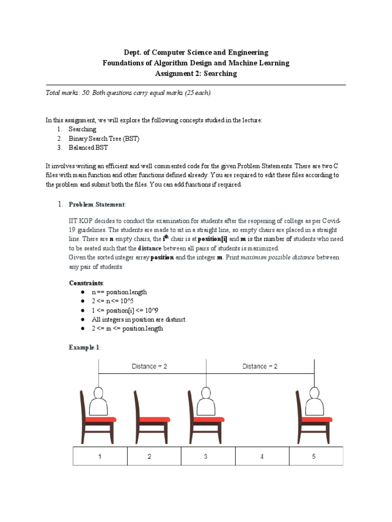 Searching Assignment 2 Pdf Algorithms And Data Structures Computer Programming