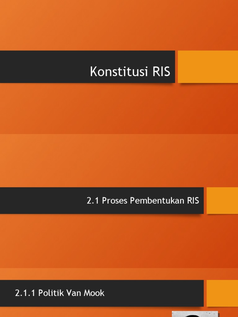 Konstitusi RIS | PDF