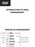 Meal Management Module Version 2 | PDF | Menu | Meal