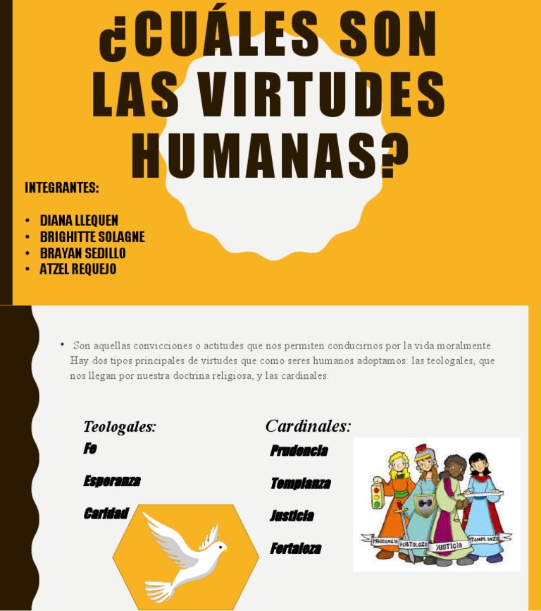 Cuáles SON LAS VIRTUDES HUMANAS | PDF