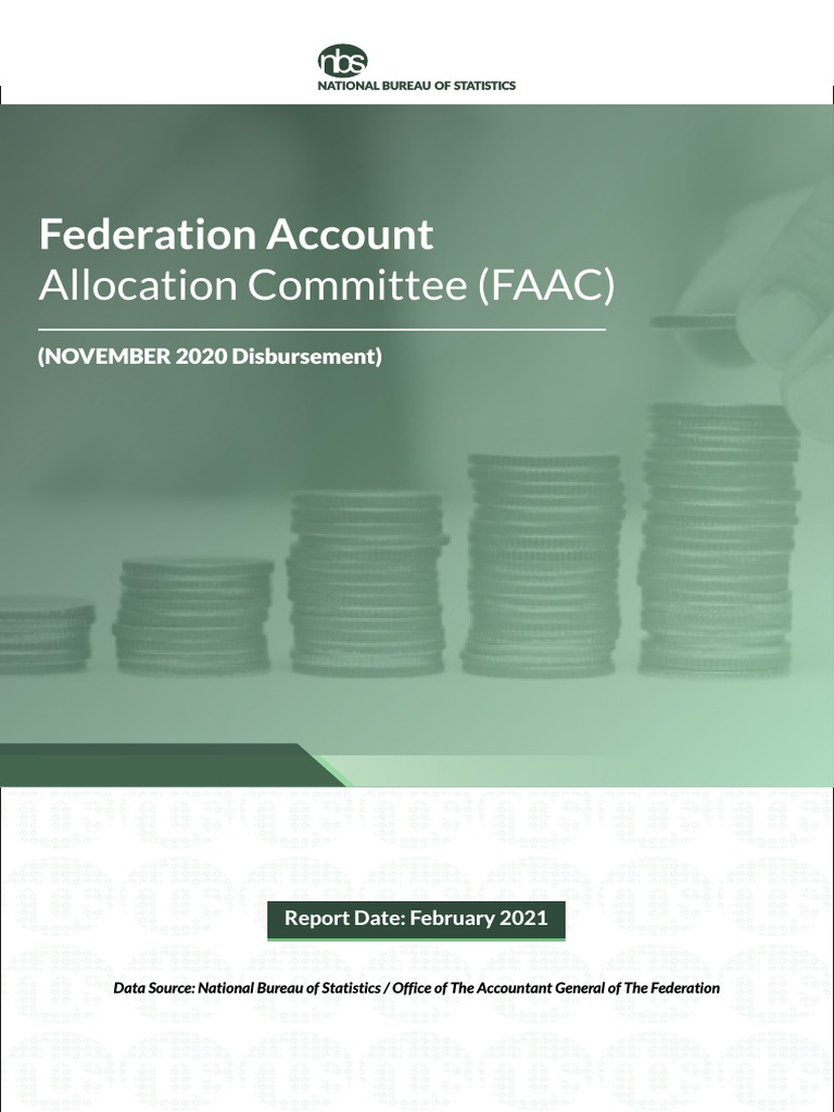 Federation Account Allocation Committee (FAAC) NOV 2020 Disbursement ...