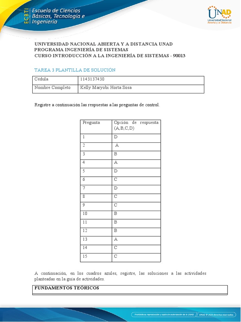 Tarea3 - Plantilla de Solución KELLY HORTA | PDF | Internet de las ...