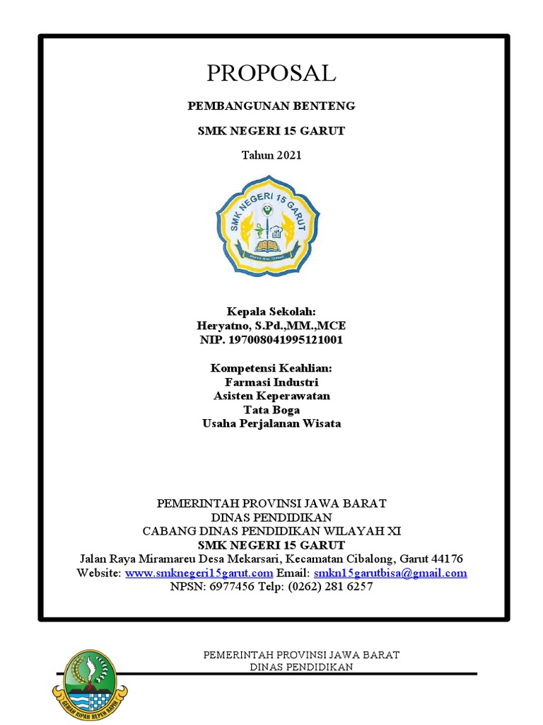 Proposal Benteng 2021 Jilid 2 | PDF