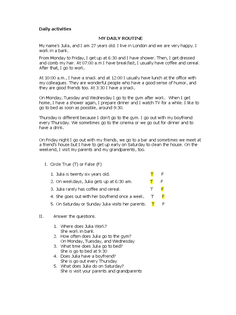 Young Professional's Routine | PDF | Mystery, Thriller & Crime Fiction