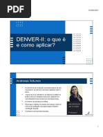 Escala de Desenvolvimento de Denver | PDF