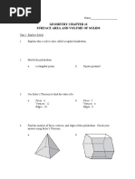 8th Grade Math STAAR Formula Sheet | PDF