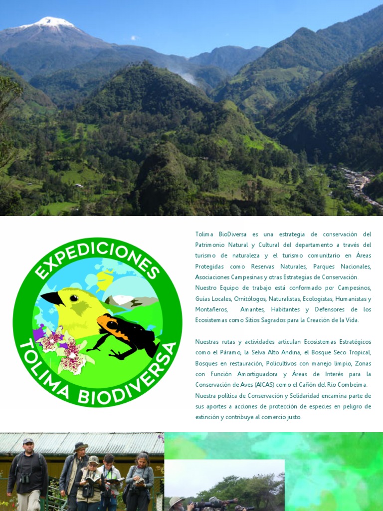 Historia de Tolima BioDiversa en Fotos | PDF | Salud y bienestar | Tecnología