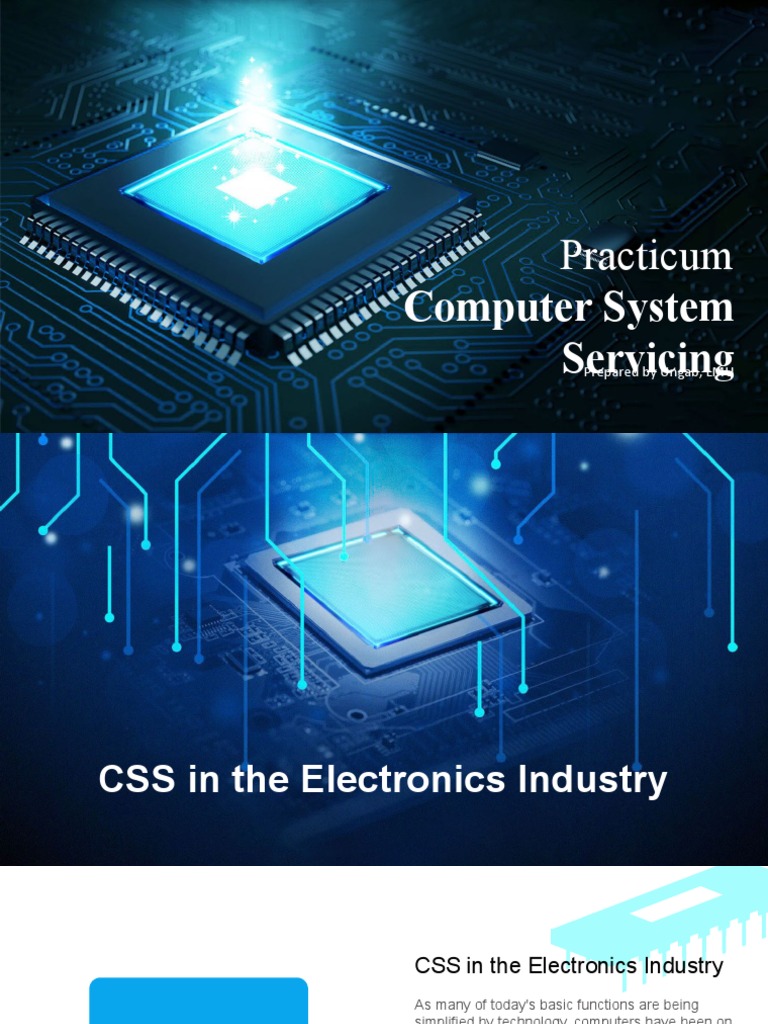 Practicum in Computer System Servicing Prepared by Ungab, LMU | PDF ...