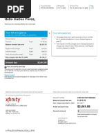 Sample Verizon Bill | PDF
