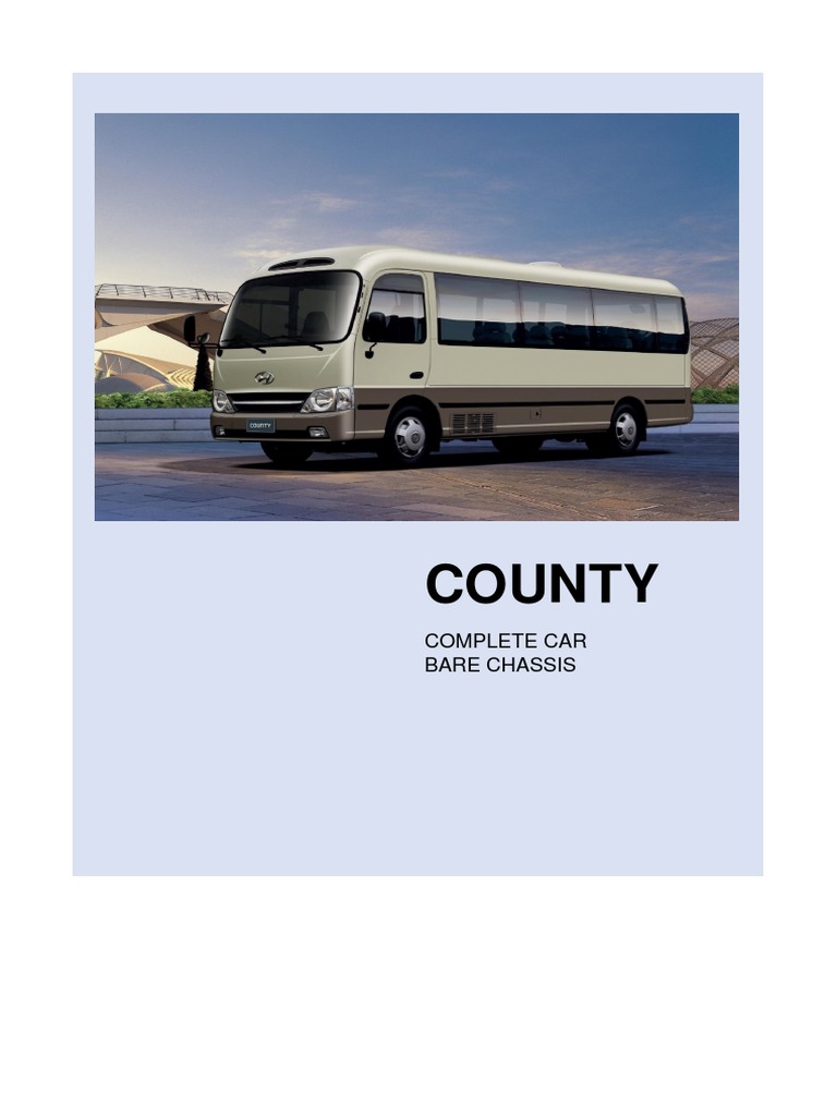 Products Bus County Spec | PDF | Axle | Vehicle Technology