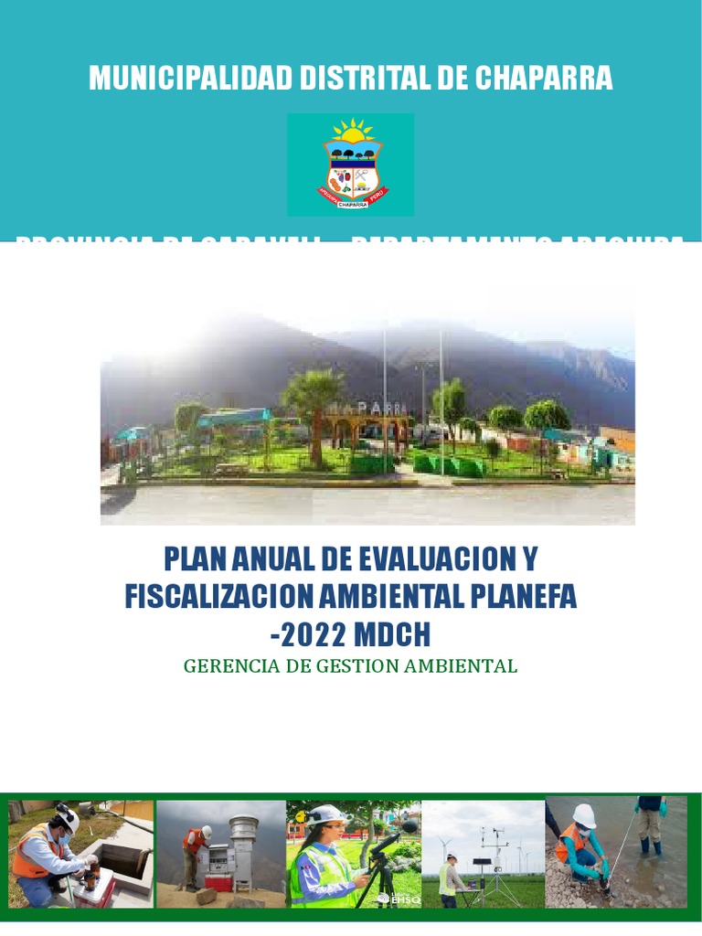Plan Efa 2022 MDCH | PDF | Clima | Gobierno local