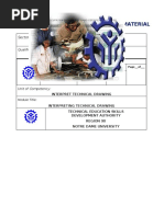 Prelimenary Technical-Drafting-CBLM-CORE | PDF | Technical Drawing ...