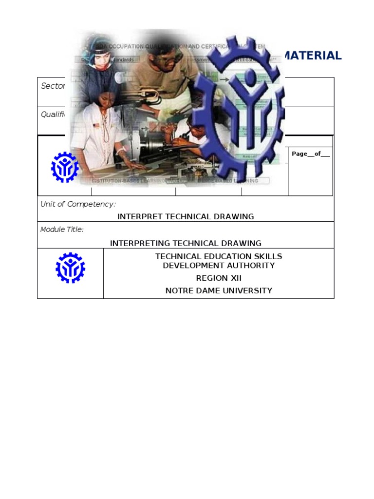 Interpreting Technical Drawings Module | PDF | Resistor | Technical Drawing