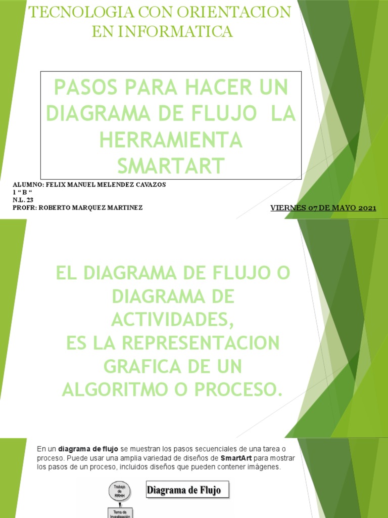 Como Hacer Un Diagrama Con La Herramienta Smartart | PDF | Ciencias de la Computación | Informática