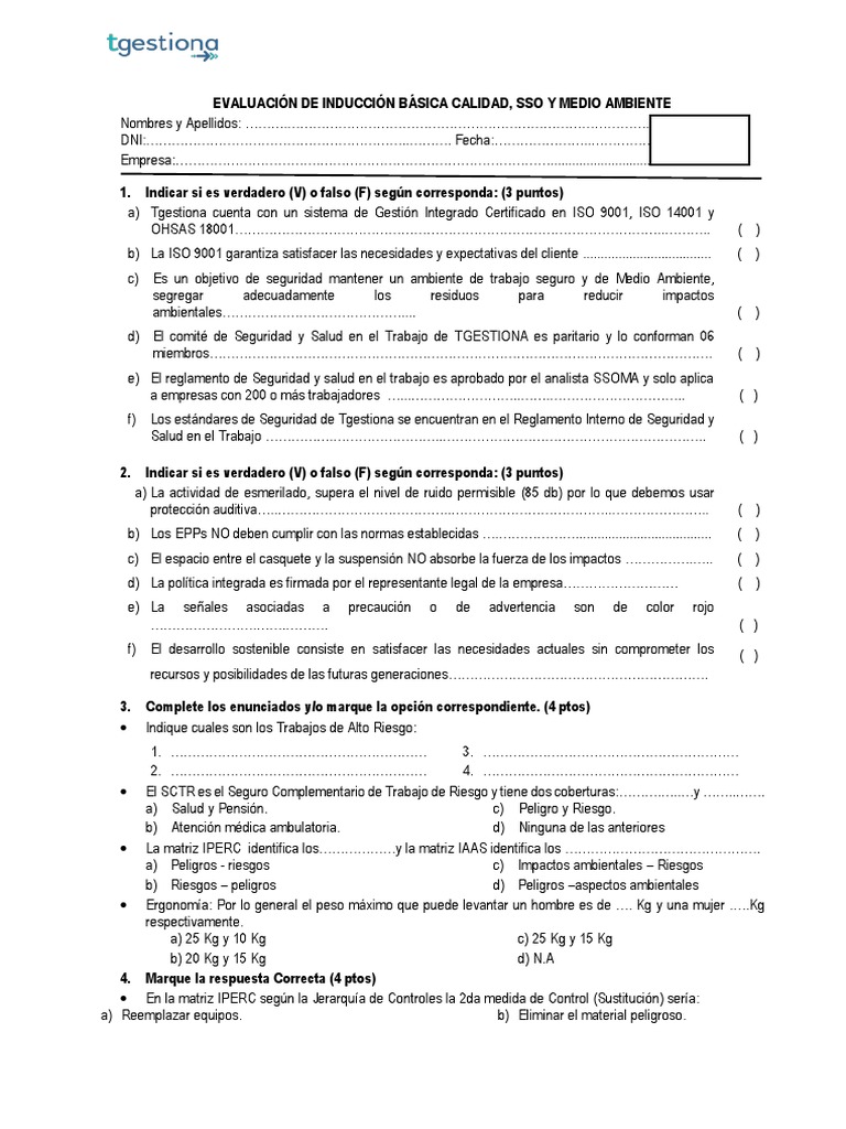 Examen Ssoma 2021 | PDF | Residuos | Dióxido de carbono Examen Ssoma 2021 | PDF | Residuos | Dióxido de carbono
