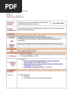 Detailed Lesson Plan. Phase Change | PDF | Phase (Matter) | Liquids
