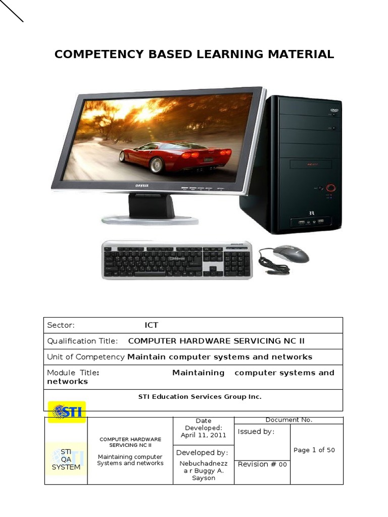 Competency Based Learning Material | PDF | Antivirus Software ...