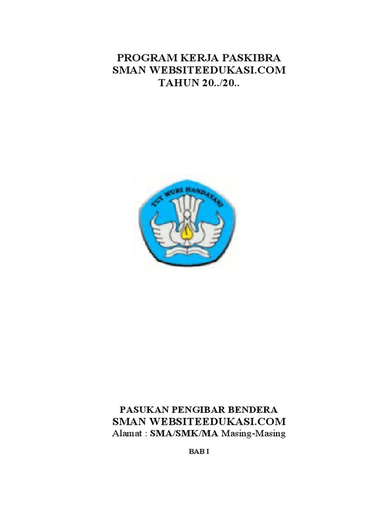 Program Kerja Paskibra | PDF | Karier & Perkembangan