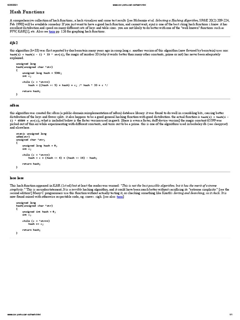 String Hashing | PDF | Software Engineering | Theoretical Computer Science