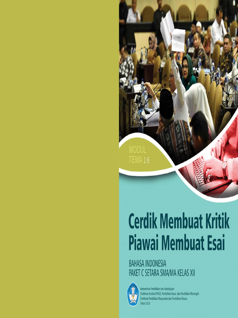 Buku BINDO C-16 Cerdik Membuat Kritik Piawai Membuat Esai-Sip | PDF