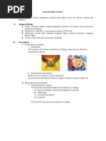 Visual Arts Lesson Plan - Grade 5 ACTs | PDF | Lesson Plan | Design