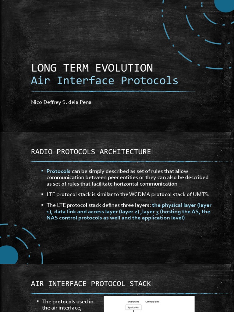 LTE Air Interface Protocols Guide | PDF | Communications Protocols ...