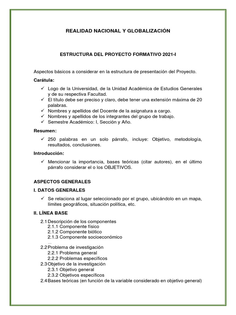 Esquema Proyecto Formativo | PDF | Arte