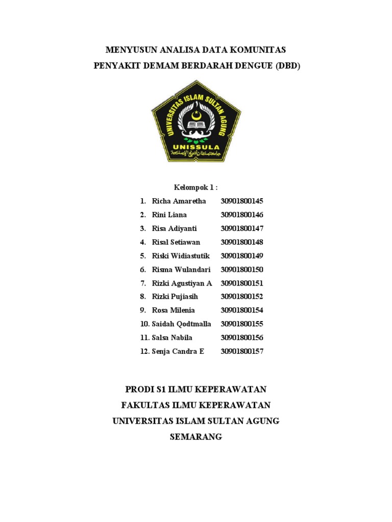 Menyusun Analisa Data Komunitas | PDF