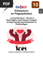 Q2 EsP 10 - Module 8 | PDF