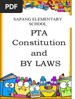 Constitution and By-Laws of The Pta | PDF | Constitutional Amendment ...
