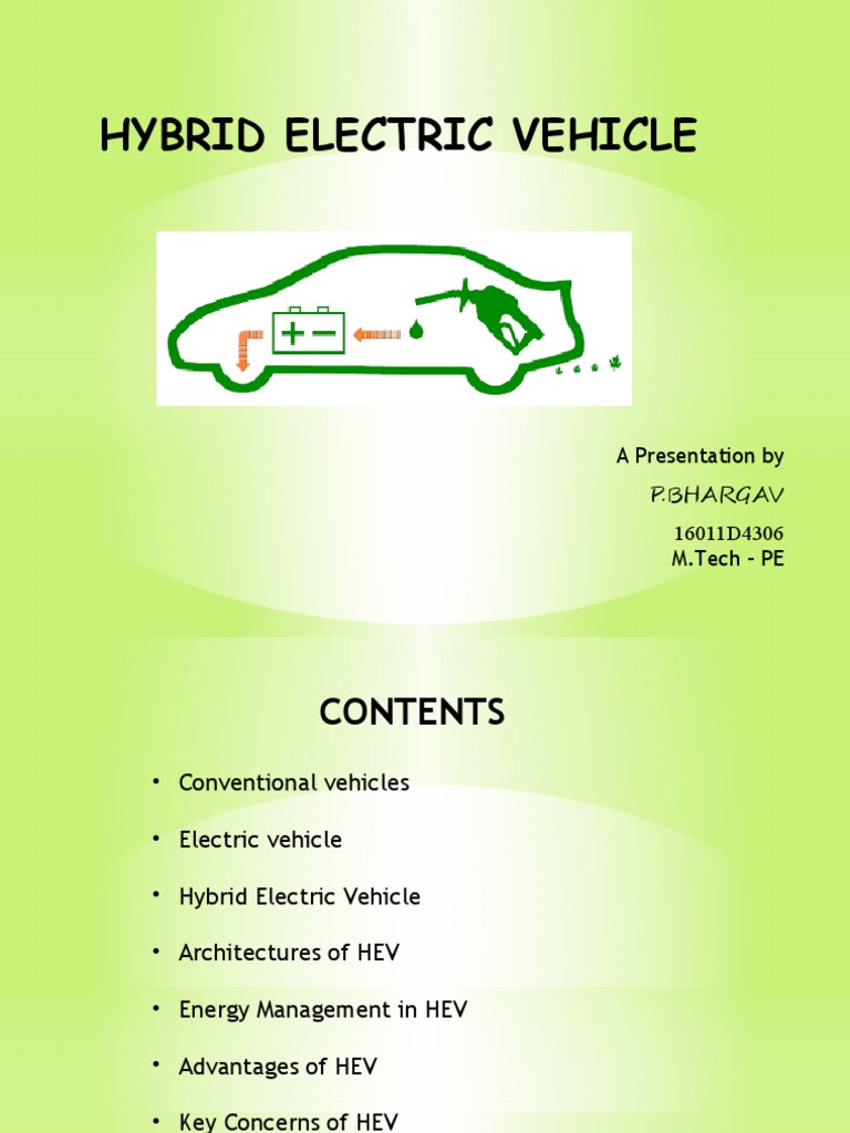 Hybrid Ev | PDF | Hybrid Vehicle | Electric Vehicle