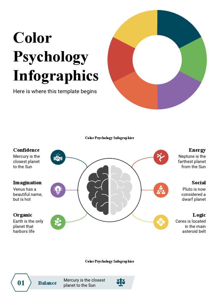 Color Psychology Infographics By Slidesgo Pdf Pluto Planets