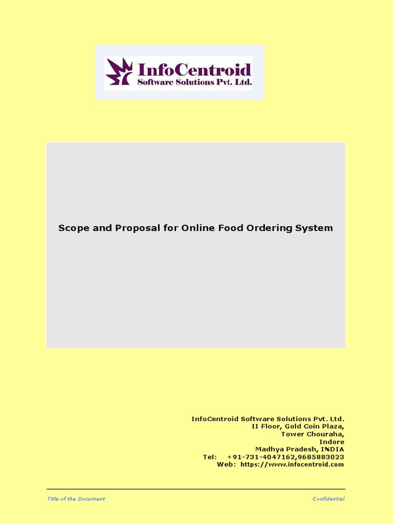 Proposal and Scope | PDF | Application Software | Android (Operating System)