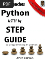 Learn Python With Examples | PDF | Parameter (Computer Programming) | Python (Programming Language)