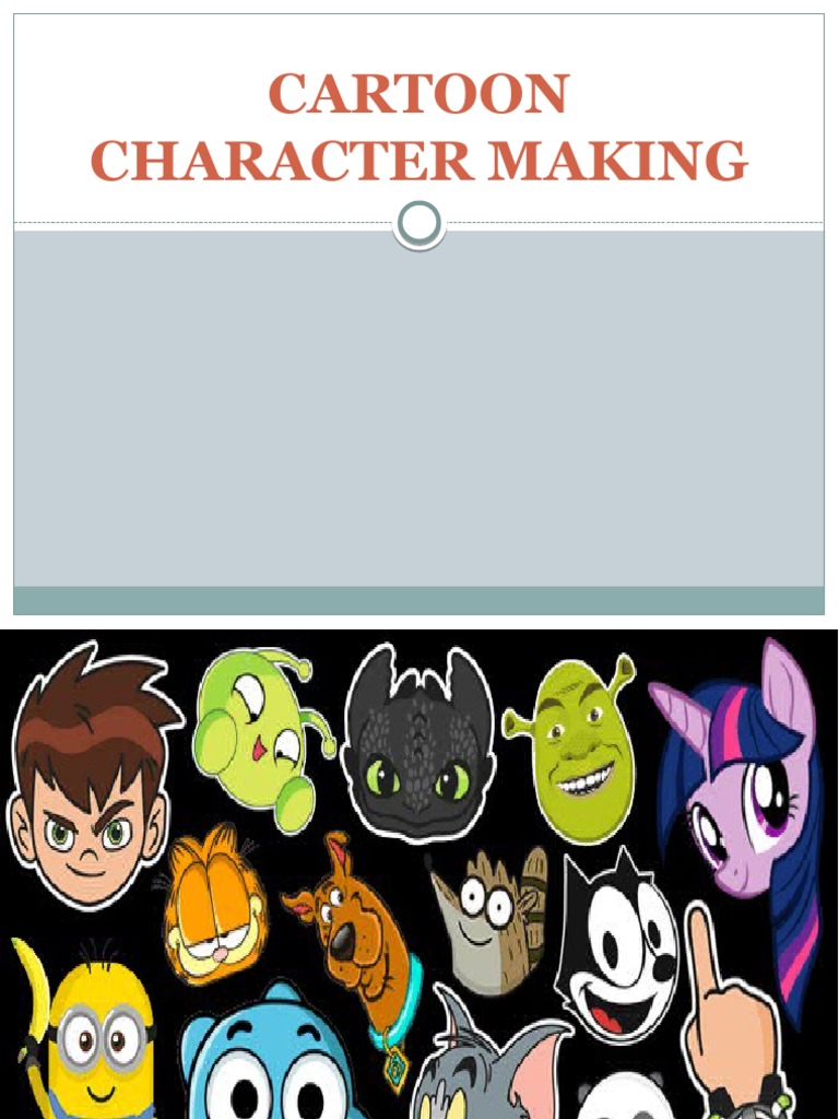 Cartoon Character Making | PDF