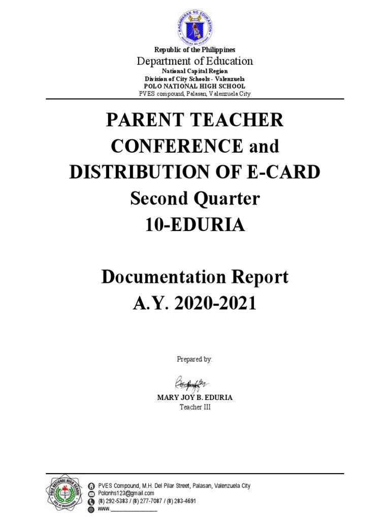 PTC Docu 2nd Quarter 10 Eduria | Download Free PDF | Philippines | Further Education