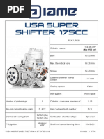 Lycoming O-540 Engine Specs | PDF | Engines | Cylinder (Engine)