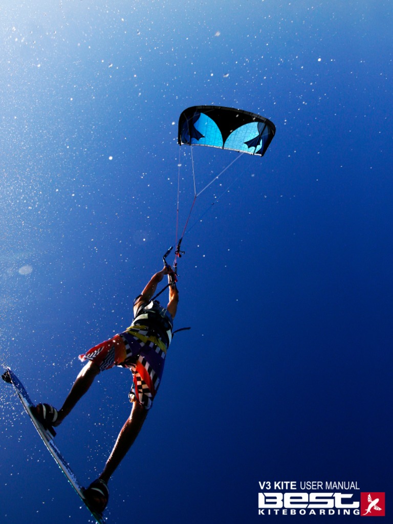 v3 Kites Manual | PDF | Seam (Sewing) | Parachute