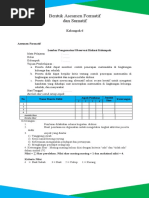 Contoh Asesmen Formatif | PDF