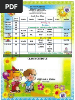 Class Program Kinder Sy.2022 2023 | PDF | Educational Institutions ...
