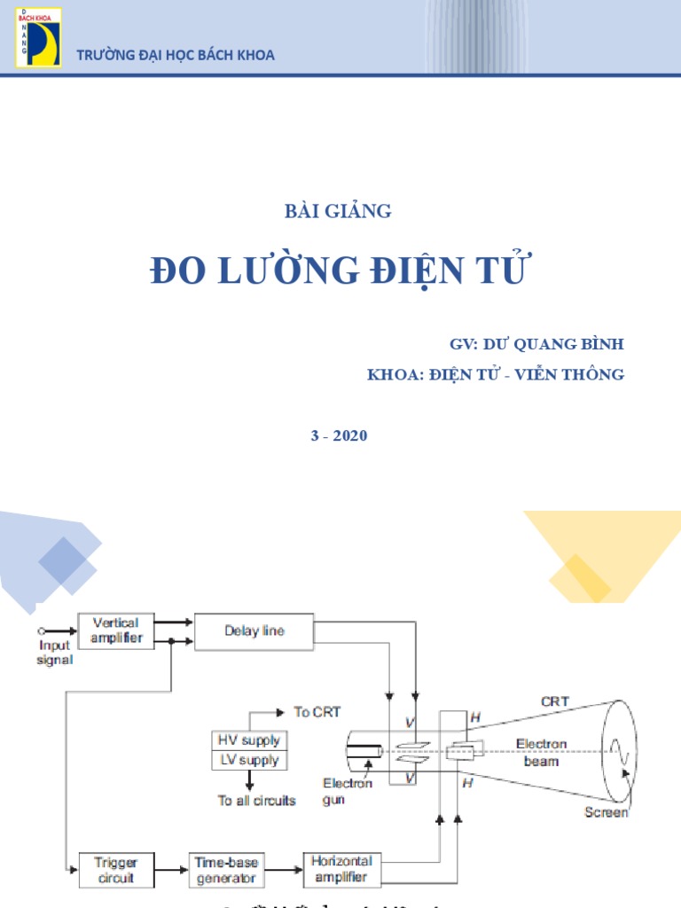 Bai Giang Do Luong Dien Tu522 | PDF