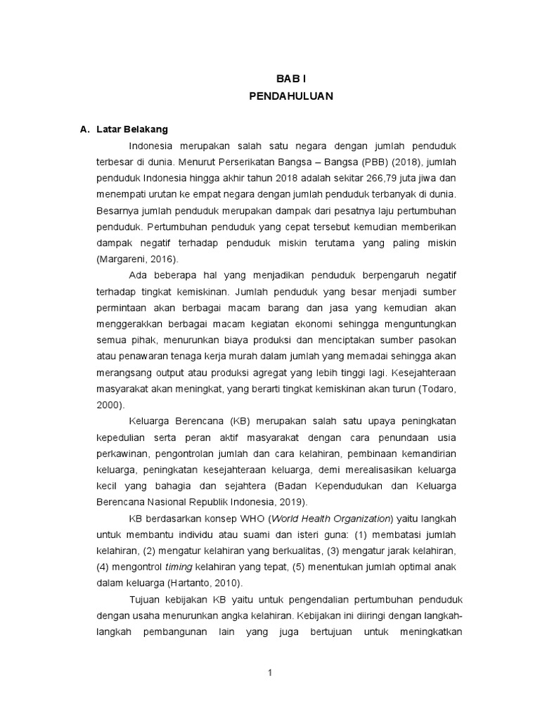 Program KB dan Dampaknya | PDF | Pengembangan Diri