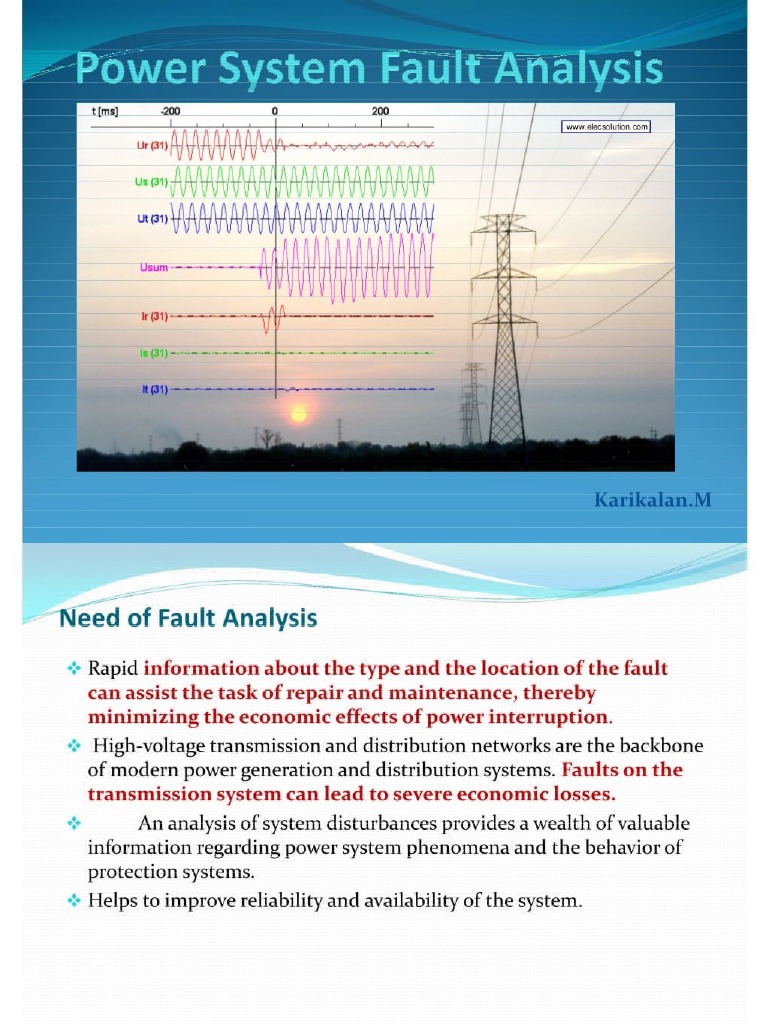 Power System Fault Analysis | PDF