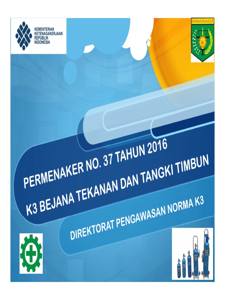 3.2b Peraturan BTTT - Permenaker 37 2016 | PDF