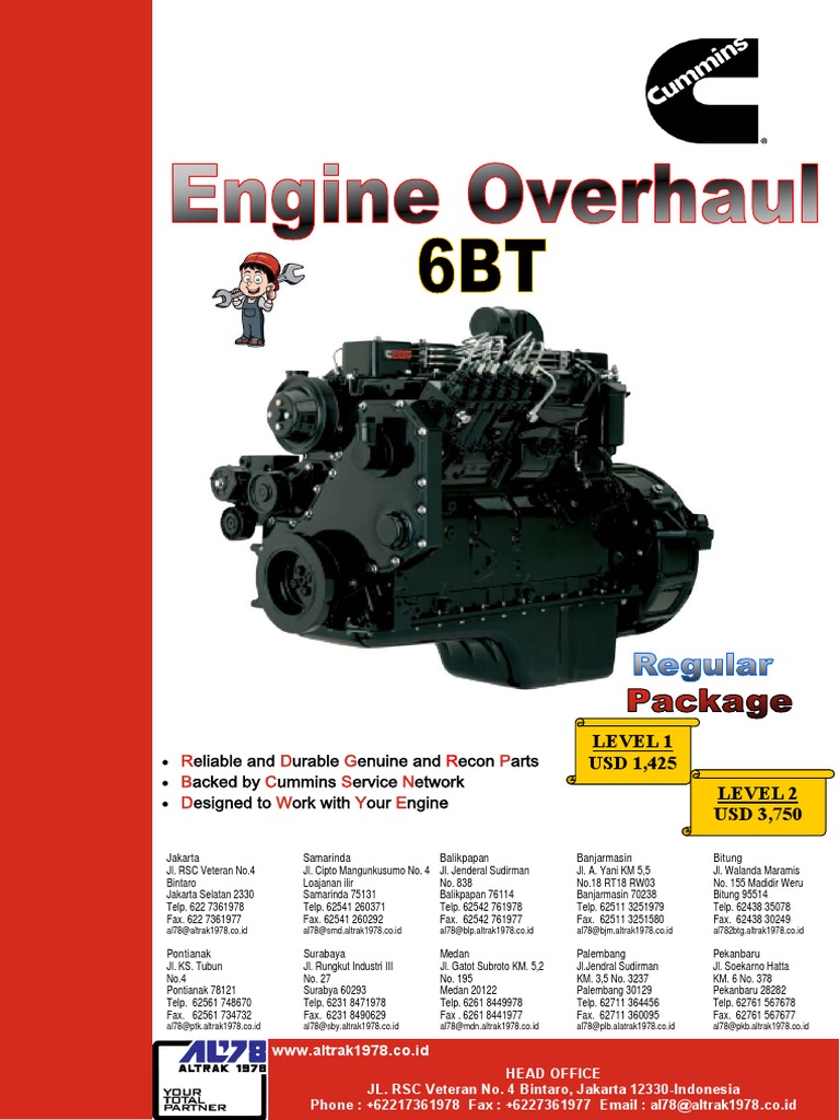 2015 Indonesia Overhaul Kits | PDF | Internal Combustion Engine ...